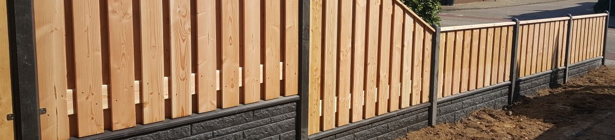 Houten schutting kopen Altena